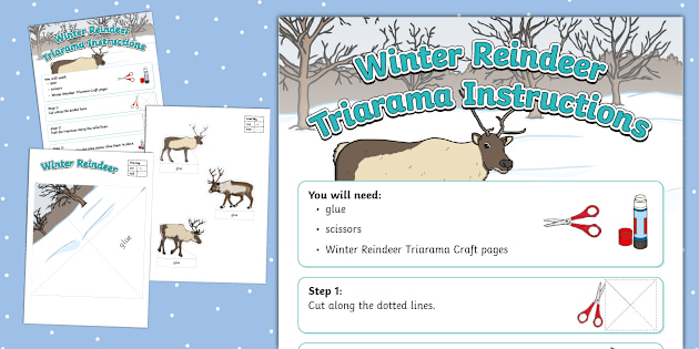 Reindeer Crafts | twinkl.com.au