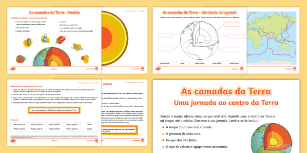 Planilha De Camadas Da Atmosfera