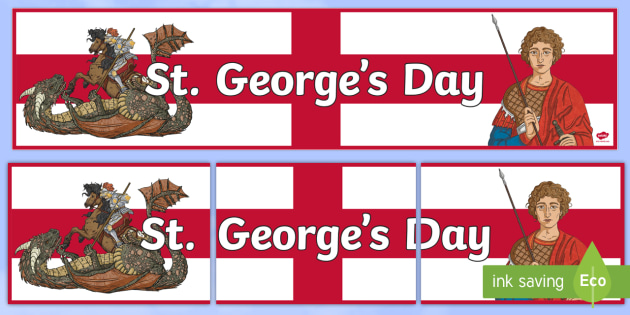 KS2 St. George's Day Display Banner