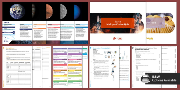 FREE! - Year 9-10 Science Starter Pack - Beyond Secondary Resources