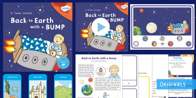 Childminder Back to Earth with a Bump EYFS Resource Pack