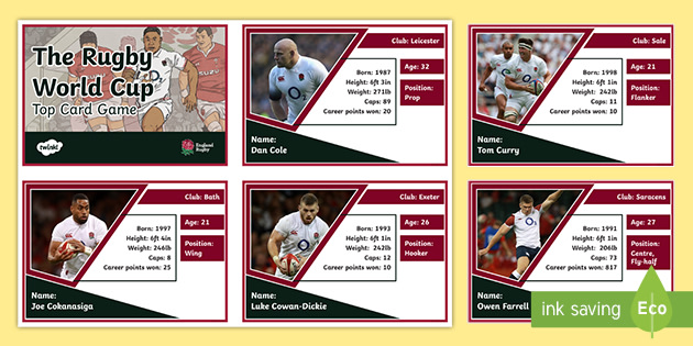 England Rugby Partnerships - World Cup Japan 2019 - Resources