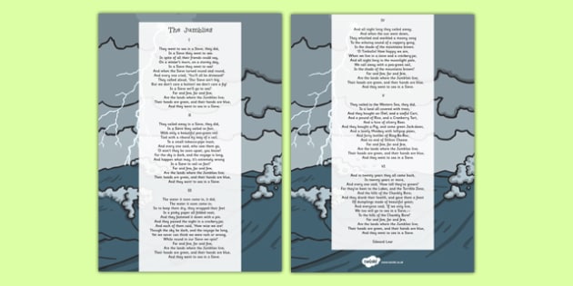 Edward Lear Poems | twinkl.co.uk