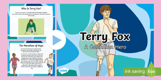 Terry Fox Marathon Of Hope Poster