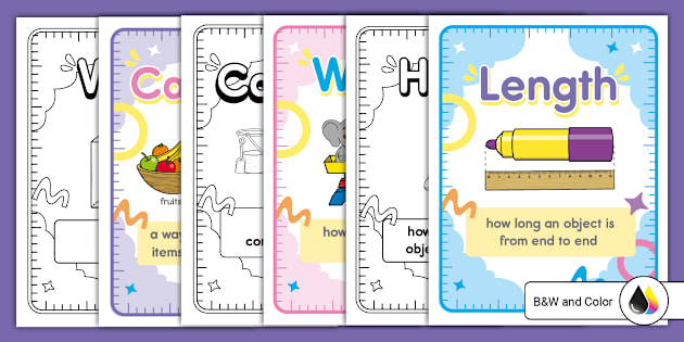 First Grade Measuring Worksheets 1st Grade Measurement Worksheets: