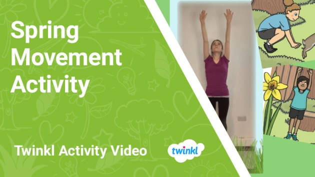 FREE! - EYFS Spring Movement Video | Spring Holiday Club Video