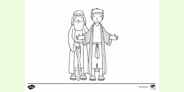 FREE! - Joseph Son of Jacob Colouring | Colouring Sheets
