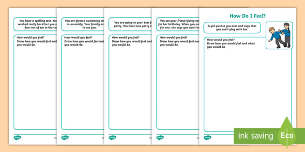 How Do I Feel? Worksheet