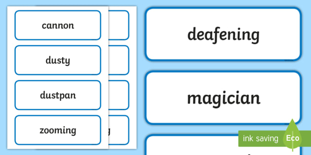 Year 1 Spring 2 Word of the Day Display Word Cards