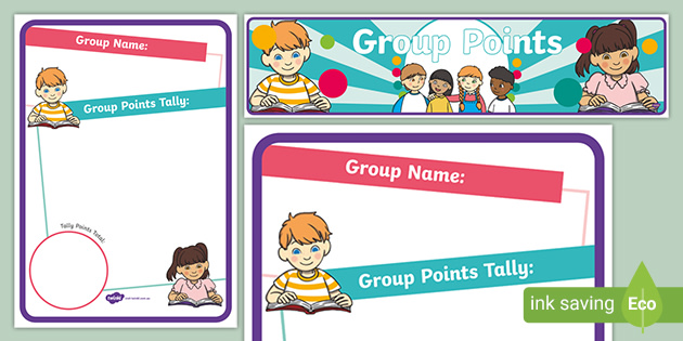 Books Group Points (teacher made)