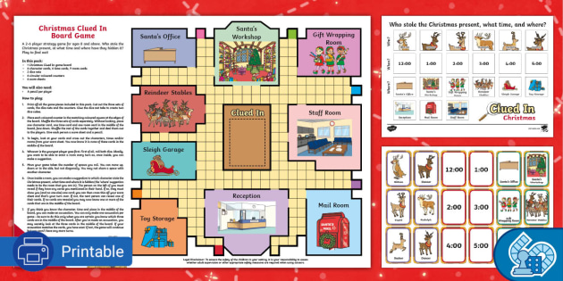 Christmas Mystery Games | twinkl.co.uk