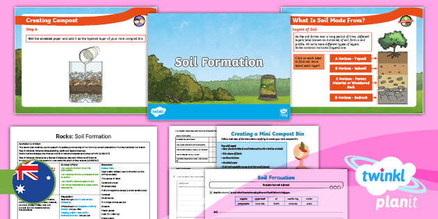 Year 4 Science Rocks Lesson 5 Soil Formation (teacher made)