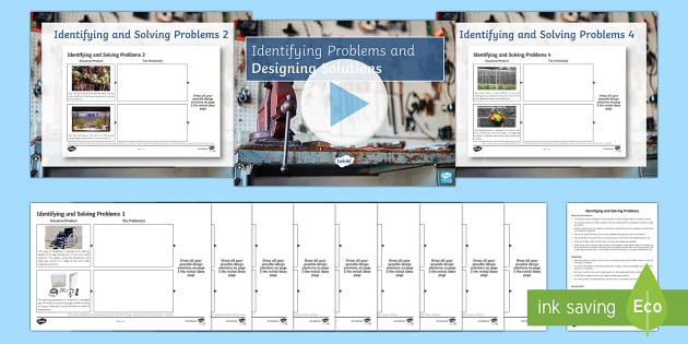 Identifying Problems and Designing Solutions Activity Pack