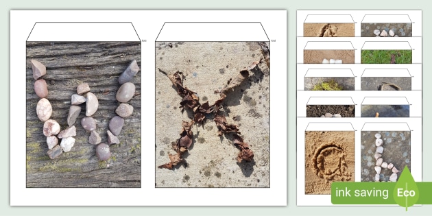 * NEW * Nature Alphabet Bunting, Nature, Letters, Bunting
