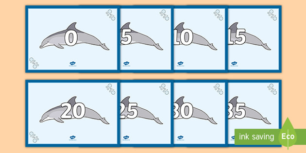 Counting in 5s Display Poster