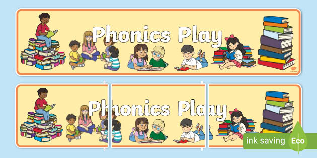 KS1 Phonics Play Display Banner (teacher made)