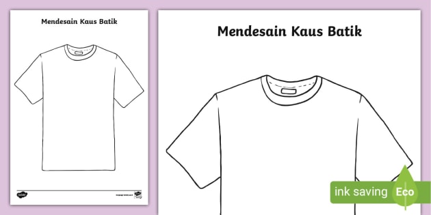 FREE! - Mendesain Baju Kaus Batik GRATIS Spesial Hari Batik