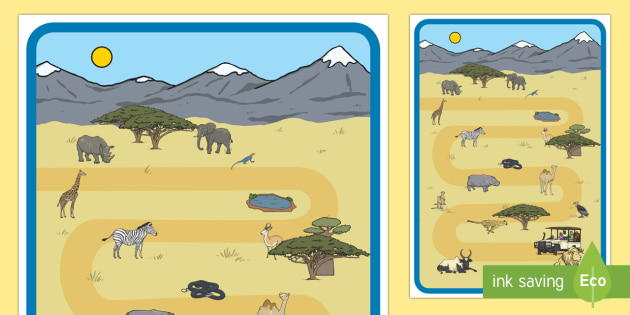 Safari Role-Play Map