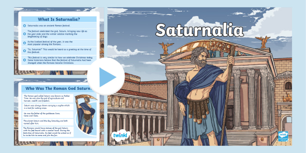 KS2 Saturnalia Powerpoint (teacher made)