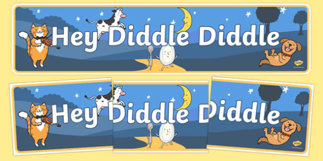 Hey Diddle Diddle Display Banner