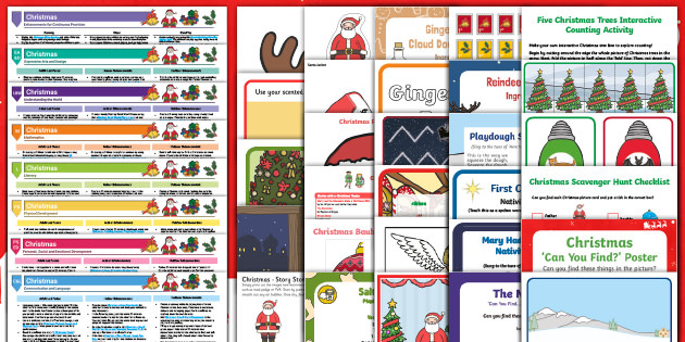 Preschool Christmas Activities | EYFS Resource Pack