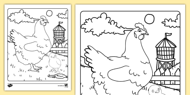 baby chicks coloring pages printable