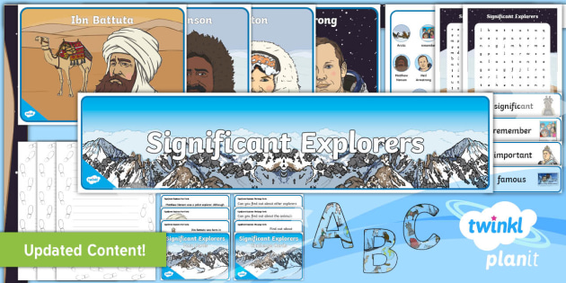 History: Significant Explorers KS1 Additional Resources