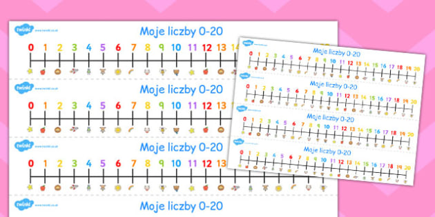 Liczby 0-20 po polsku