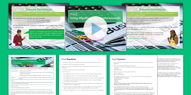 GCSE Maths Revision Tips: Using Algebra to Solve Problems in Maths ...