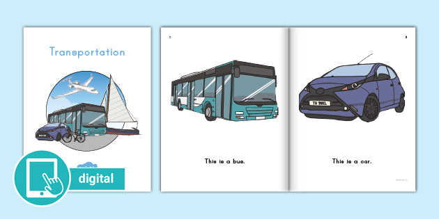 Transportation Early Emergent Reader eBook