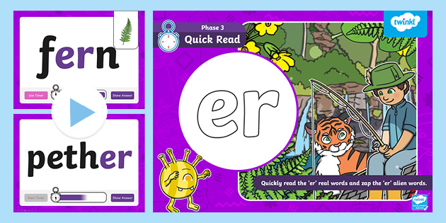 Phase 3 Quick Read er PowerPoint - Primary Resource - Twinkl