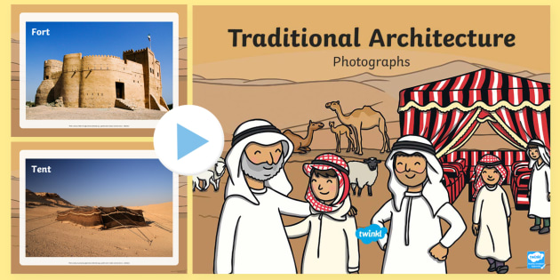 UAE Traditional Architecture Display Photos