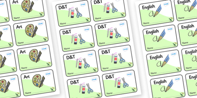 FREE! - Dinosaur Themed Editable Book Labels (teacher made)