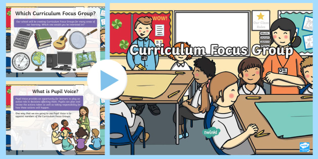 Pupil Voice Curriculum Focus Group Assembly Presentation