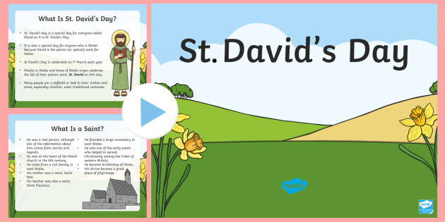 St David's Day Assembly PowerPoint (teacher made)