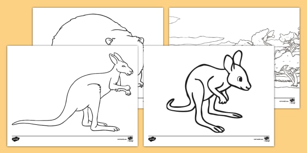 pouch coloring pages
