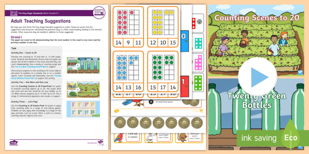Pre-Key Stage Standards Maths Standard 4 Strand I Resource Pack