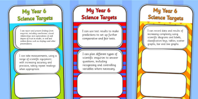 2014 National Curriculum Year 6 Science Assessment Bookmarks and Cut Outs 2014 National Curriculum Year 6 Science Assessment Bookmarks and Cut Outs