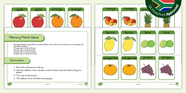 Fruits Game • Twinkl.com.au