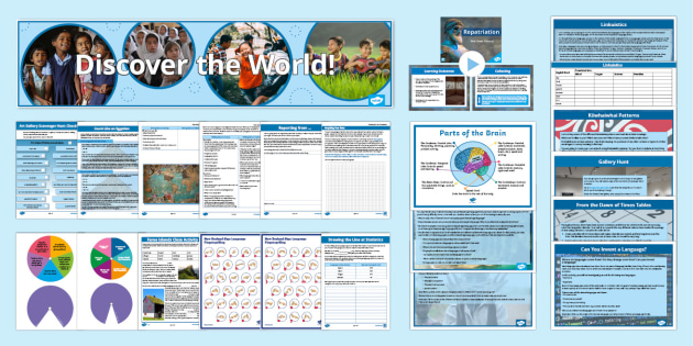 Discover the World! Year 5-8 Culture and Language Inquiry Pack