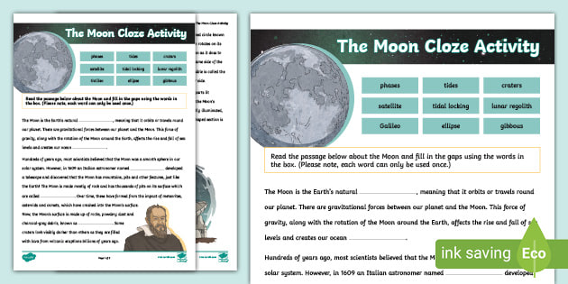 Moon Literacy Resources | twinkl.co.uk
