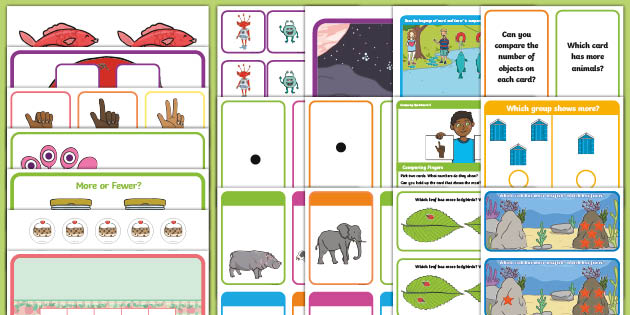 👉 EYFS Nursery Maths Activity Pack: Comparing Quantities