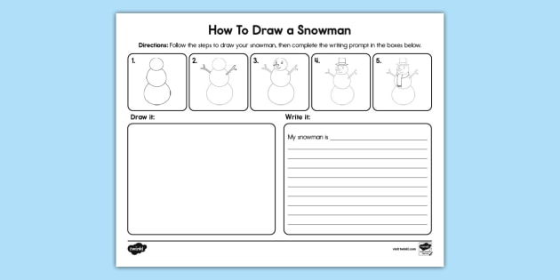 Snowman Activities | twinkl.com