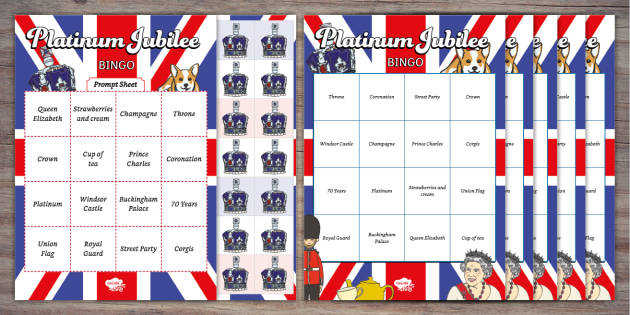 Platinum Jubilee Bingo | Twinkl Party (teacher made)