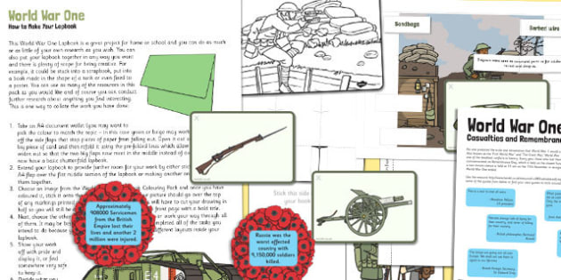 World War One Lapbook
