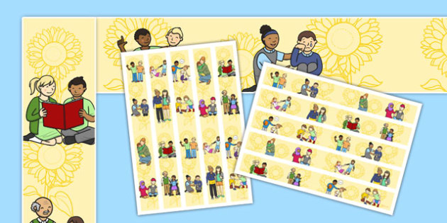 Kindness Day A3 Display Borders (teacher made)