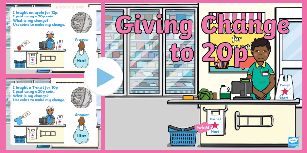 Giving change to 20p PowerPoint