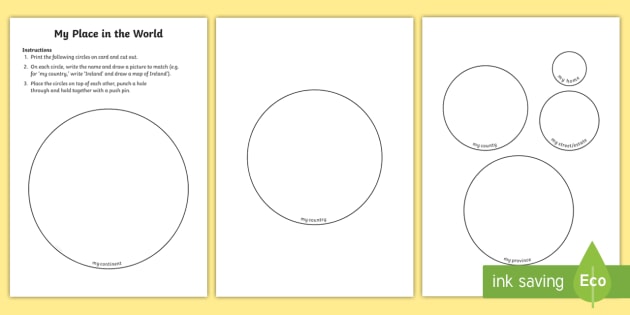 My Place in the World Craft Instructions - ROI