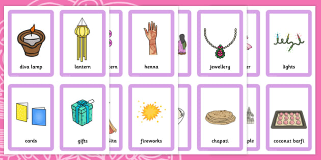 Diwali Matching Game - match, games, activities, activity, pairs