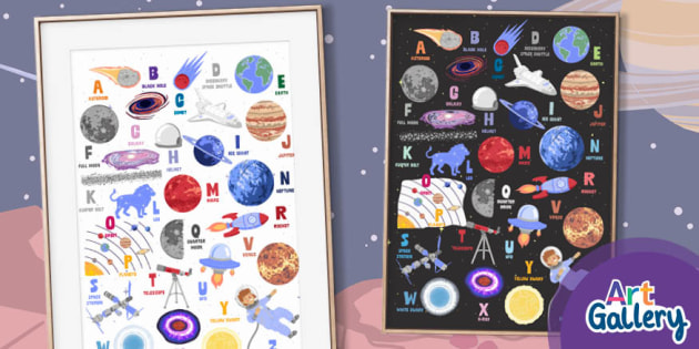 Space Alphabet Posters | twinkl.co.uk